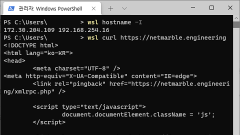 WSL2 활용도를 높여주는 고정 IP 설정 - 넷마블 기술 블로그